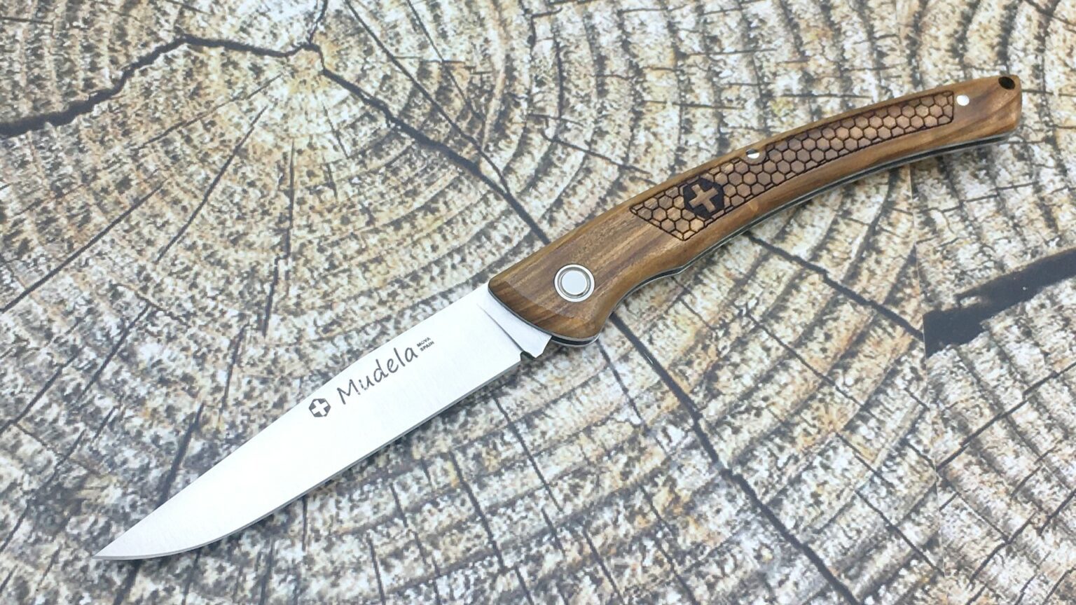 Navaja Mudela SA-91E.6 Madera de Oliva | mejor precio|