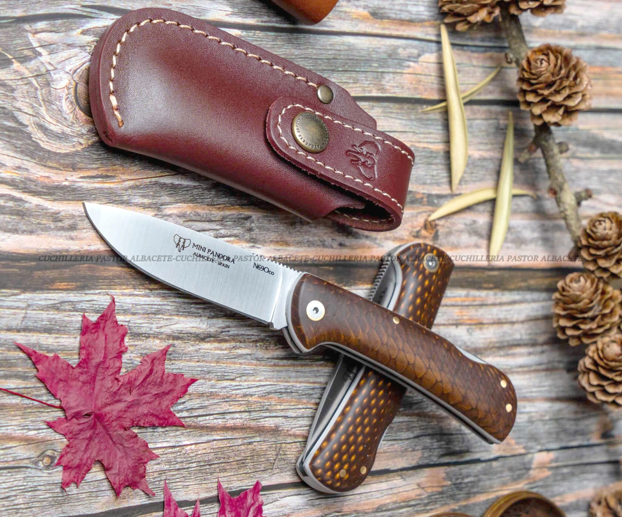 Navaja Cudeman Mini Pandora 389-JMF - Juma - Böhler - Funda